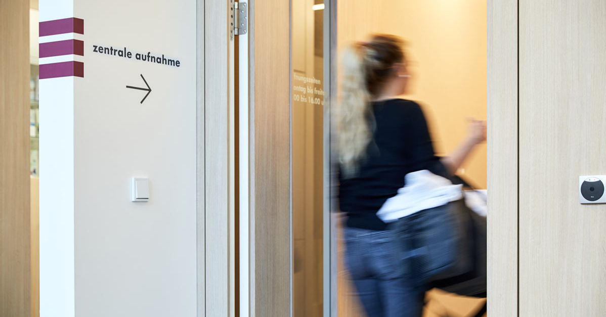 Aufnahme und Entlassung - Alexius/Josef Krankenhaus